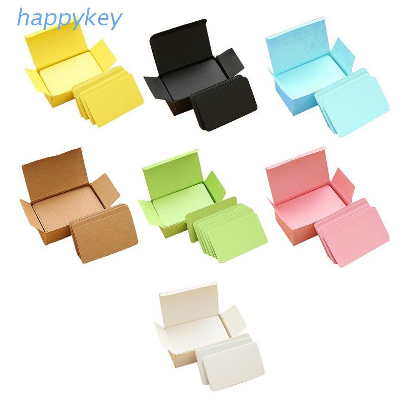 HAP 100 Memory Cards Blank DIY Graffiti Pink Word Cards Net Small Memo ...