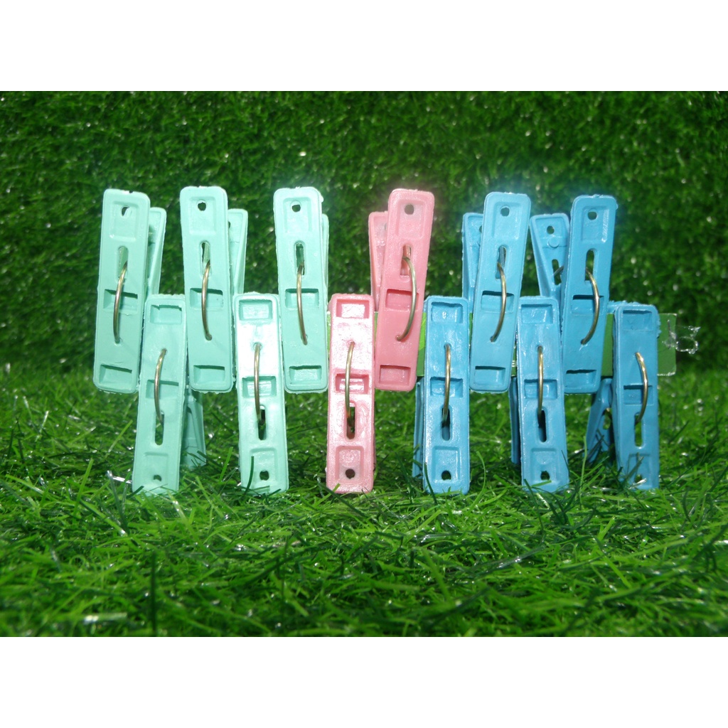 (12pcs per set)Multifunctional drying clip small plastic strong clip ...