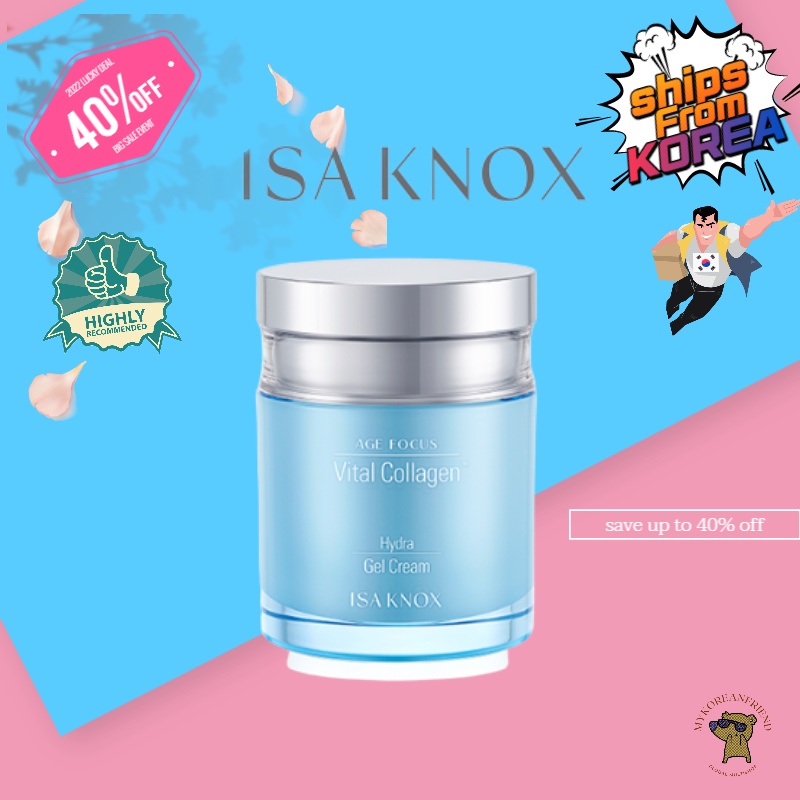 Isa Knox Age Focus Vital Collagen Hydra Gel Cream 100ml moisturizing ...