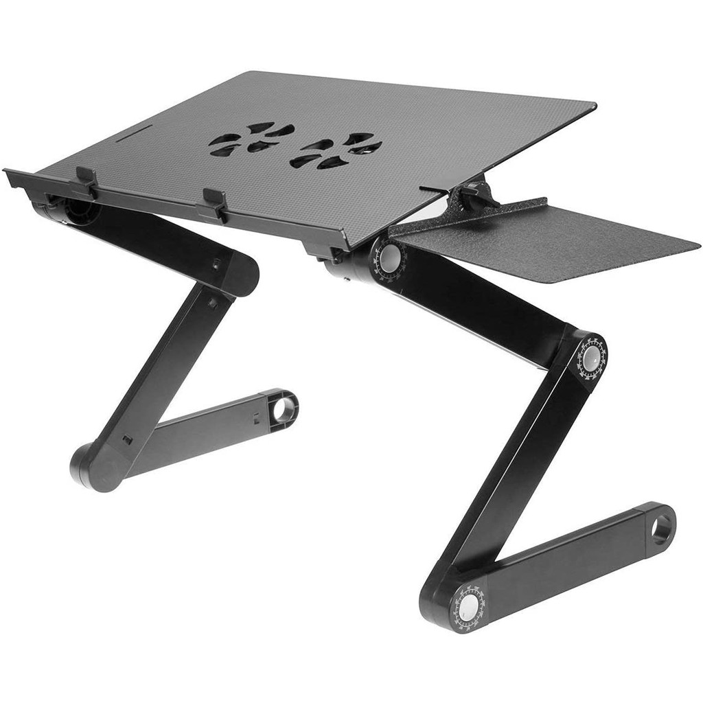 T8 Multi-functional and Foldable Laptop Table (Black) | Shopee Philippines