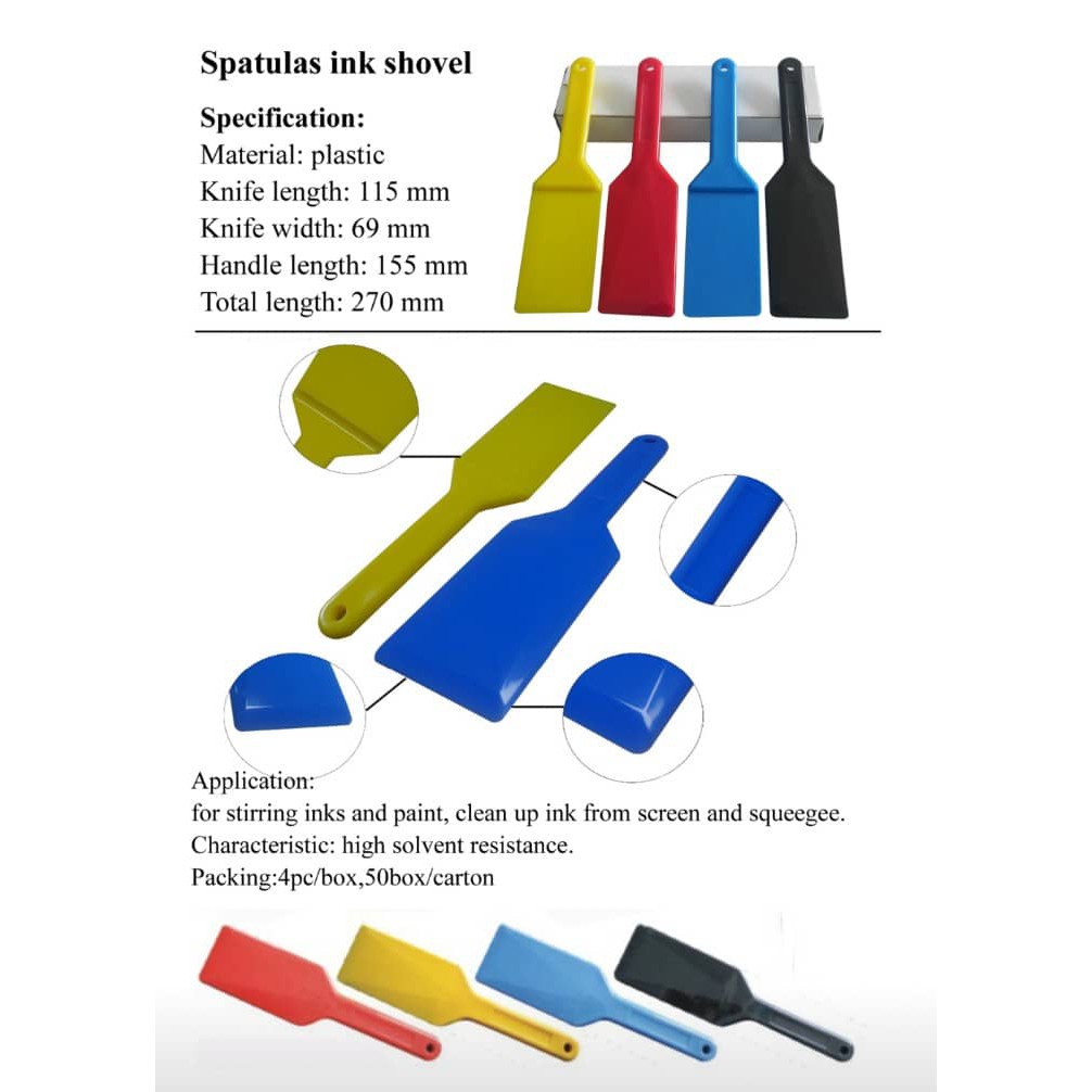 Spatulas ink shovel printing | Shopee Philippines