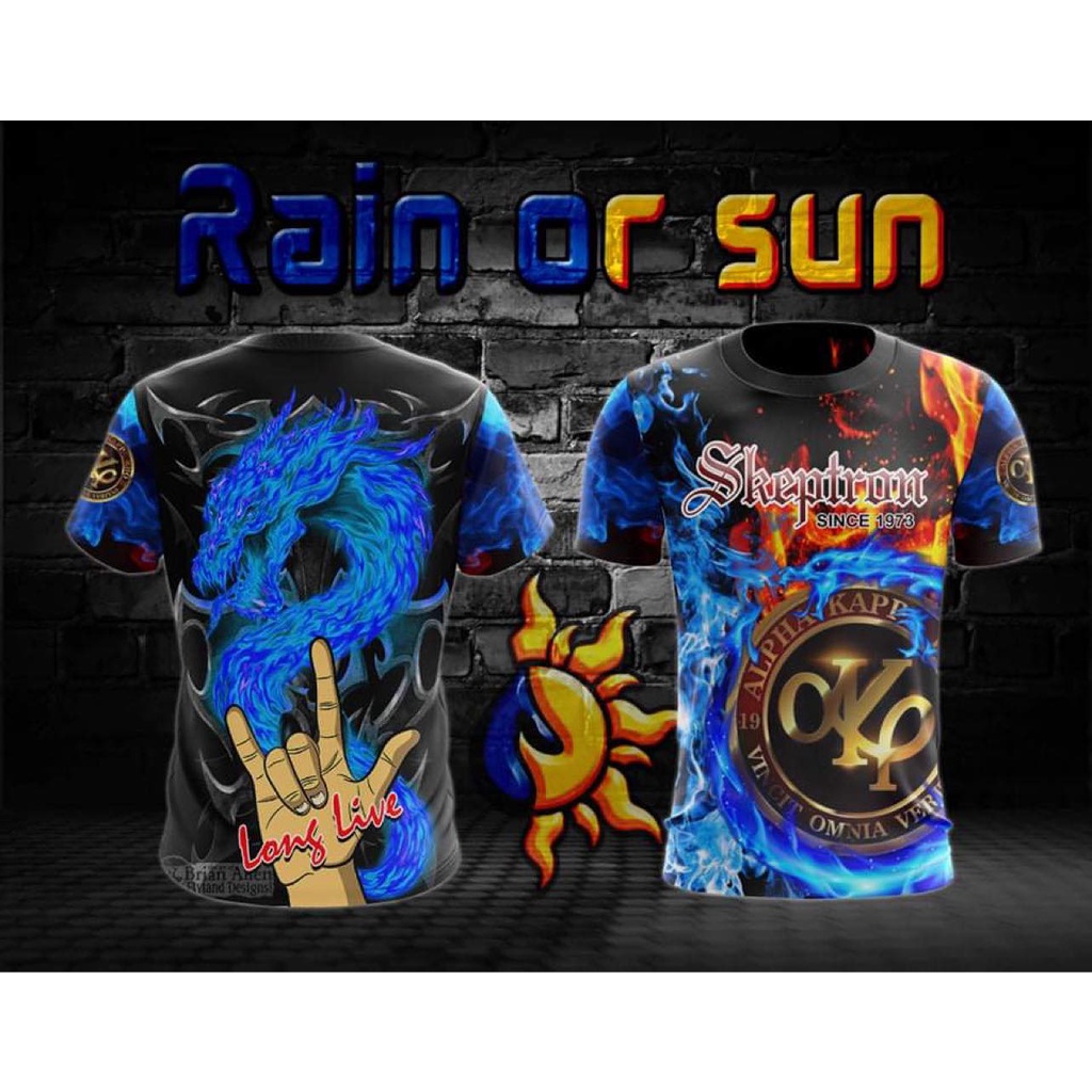 SKEPTRON DRAGON LONG LIVE T-SHIRT full sublimation high quality prints ...