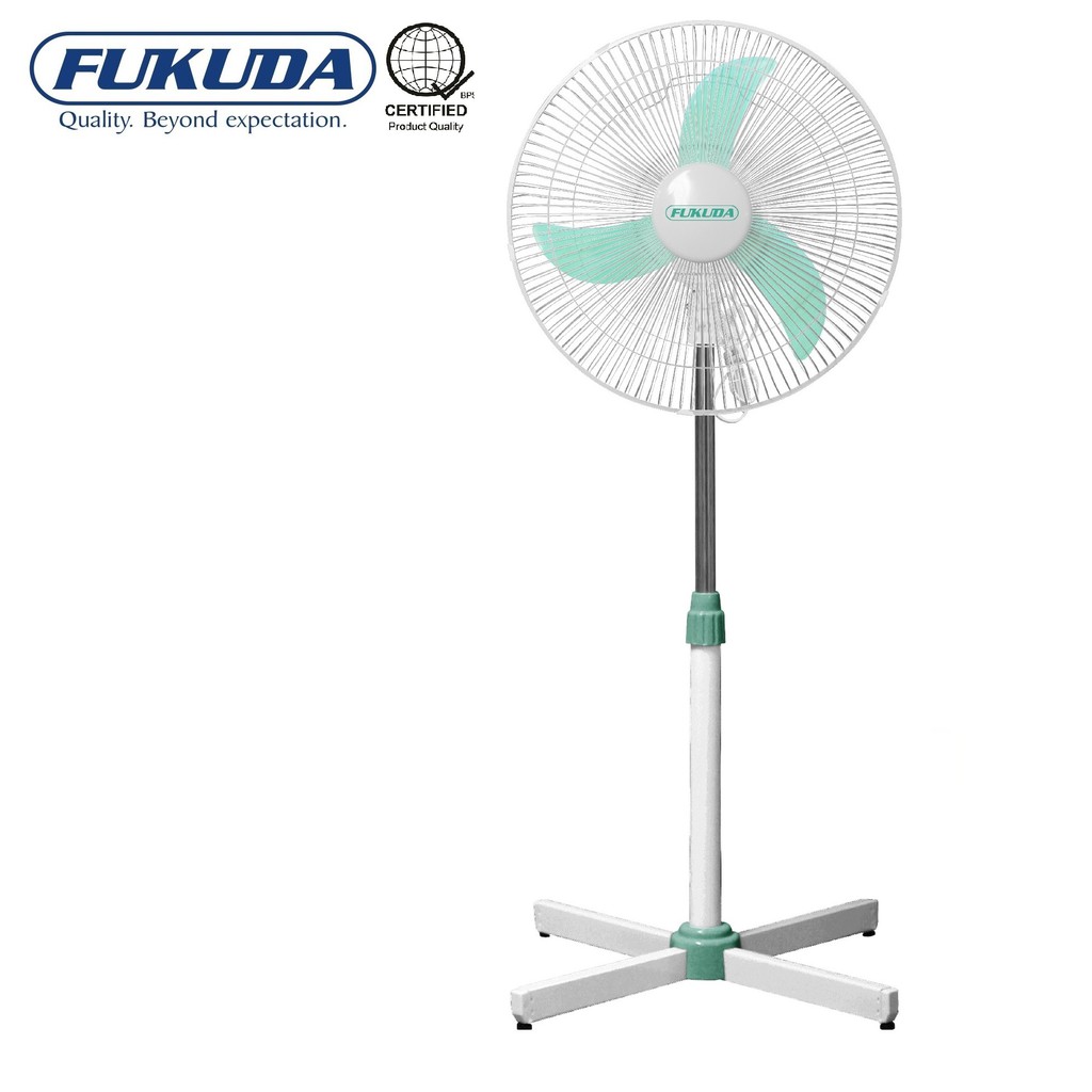 Fukuda 16" Plastic Stand Fan, Cross Base SF164XS | Shopee Philippines