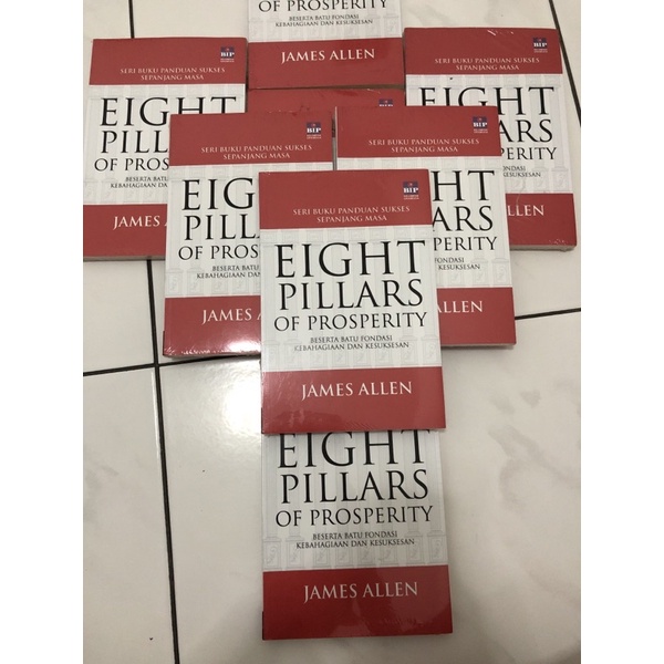 Eight pillars of prosperity james allen 8 pillars To Wealth | Shopee ...