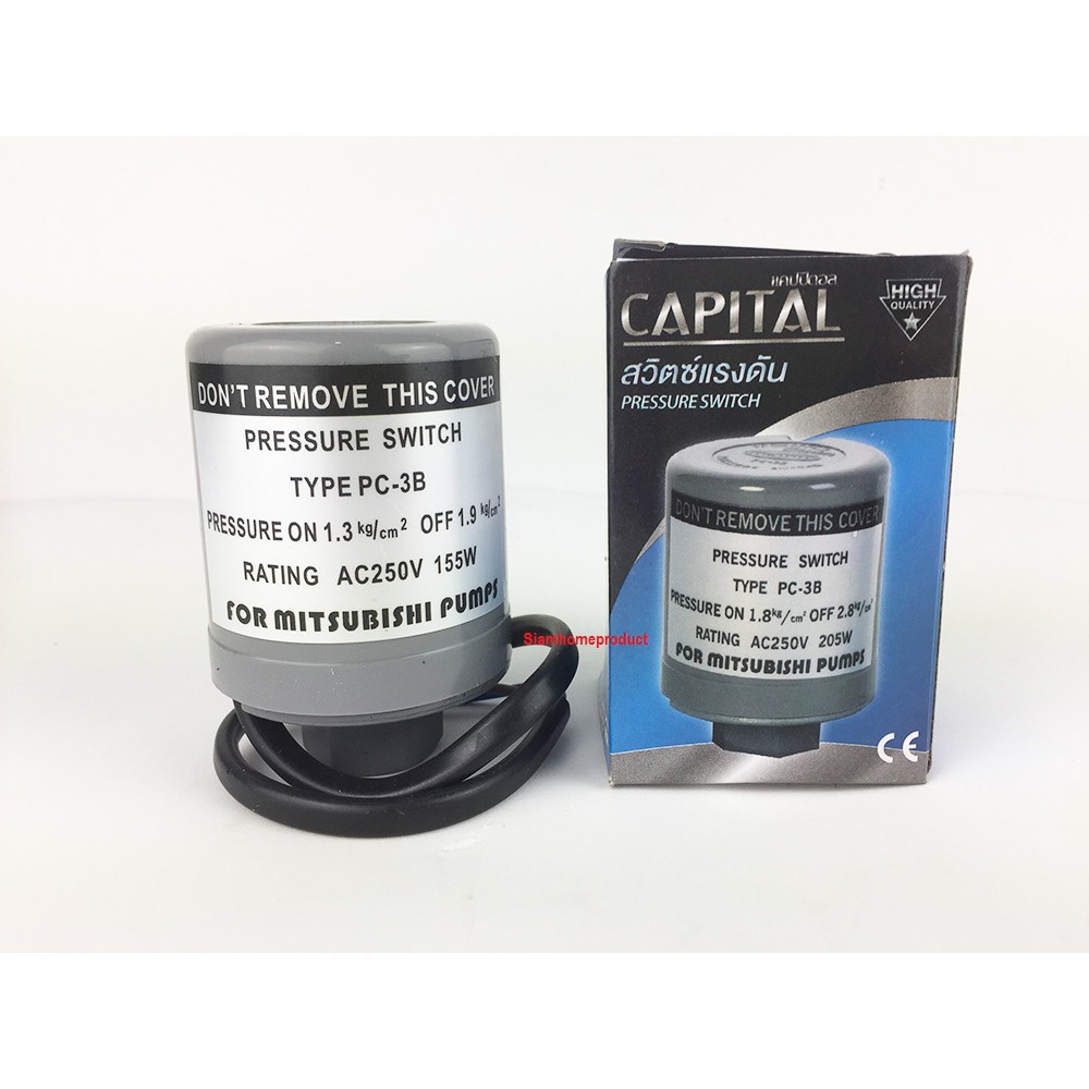 Pressure Control Switch 2 Contactor Inner Thread 3/8 Inch For Automatic ...