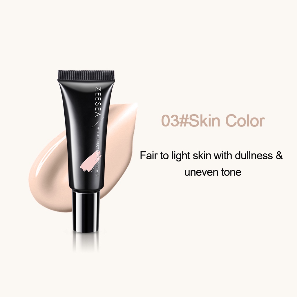ZEESEA 3 Color Makeup Base Primer Whitening Moisturizing Brightening Concealer Oil Control Tone ...