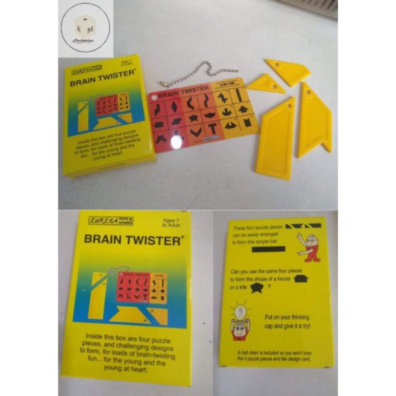 Eureka Brain twister Puzzle | Shopee Philippines