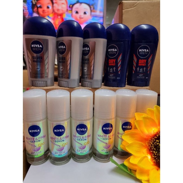 NIVEA SERUM DEO + NIVEA MEN DEO SET 40 ml | Shopee Philippines