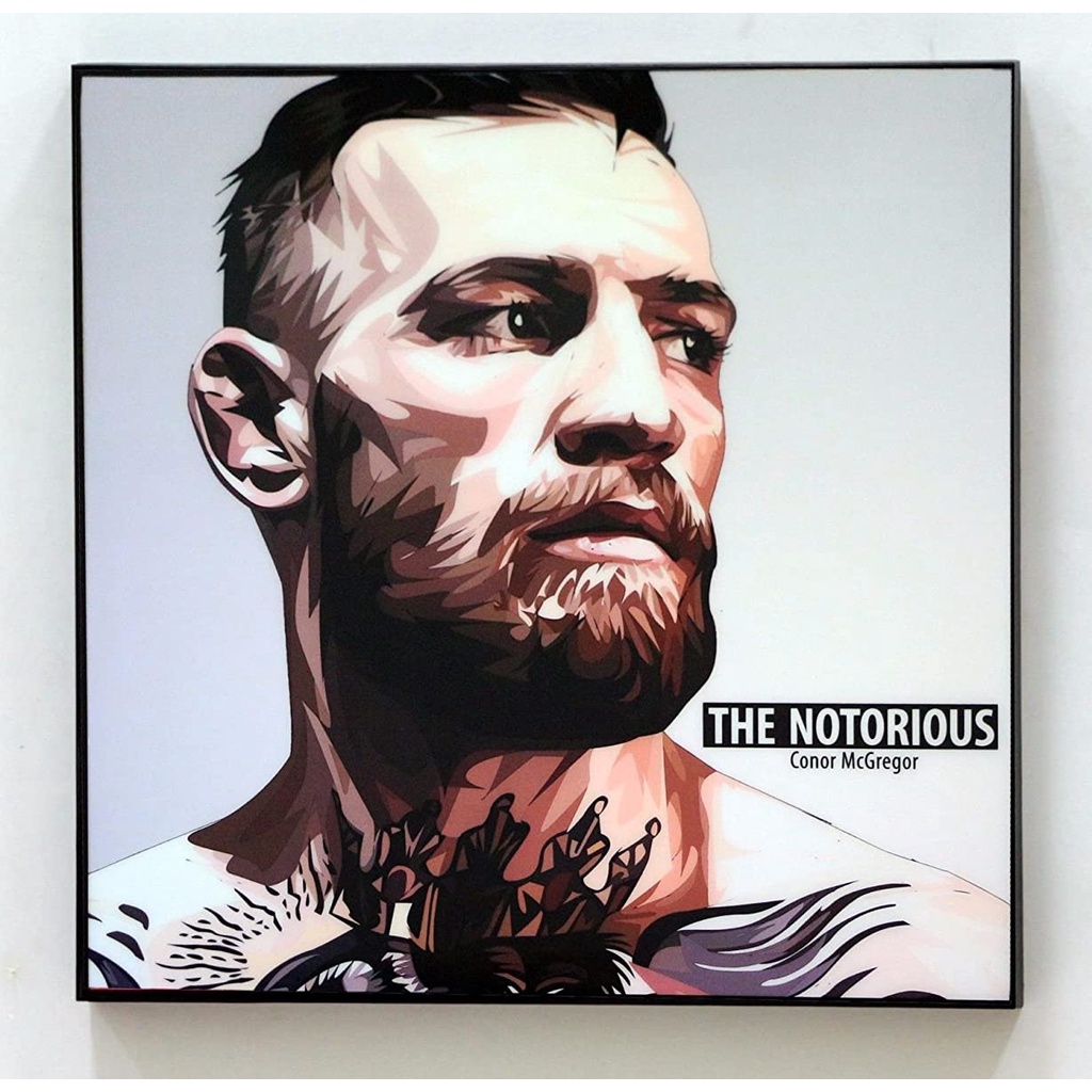 Conor McGregor UFC MMA Sport Poster POP Art Painting on Canvas ...