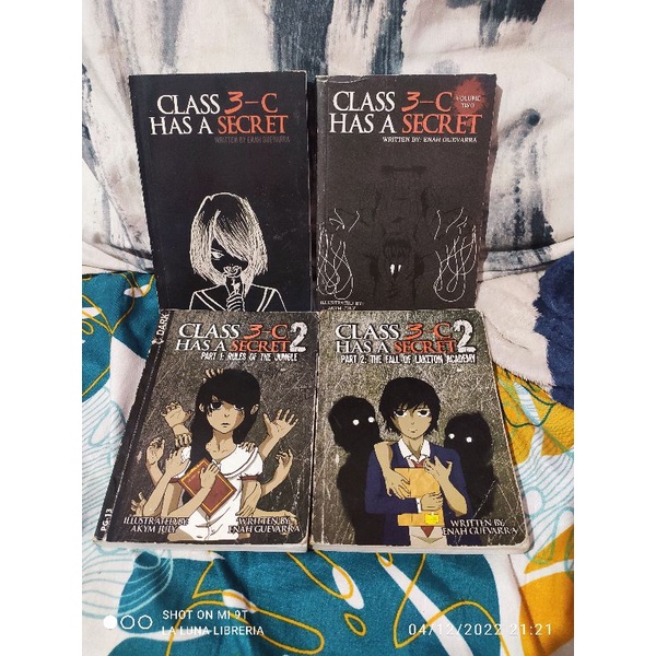 BUNDLE Class 3-C Has A Secret COMPLETE by Enah Guevarra | Shopee ...
