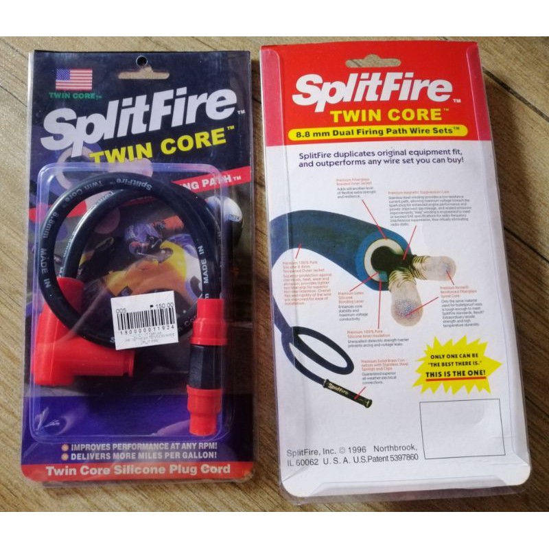SplitFire TWIN CORE DUAL FIRING PATH PLUG CORD | Shopee Philippines