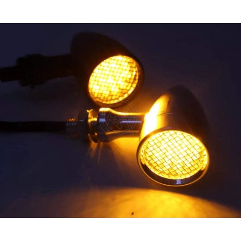 universal motorcycle signal light LED cafe racer classic motorcycle ...