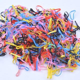 Disposable Sanrio Rubber Band Colorful Small Elastic Hair Band Ponytail ...