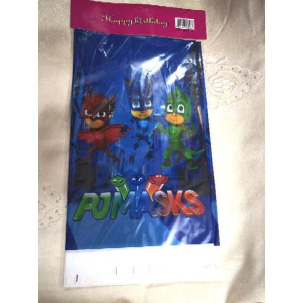 PJ Mask Birthday Party Theme Decorations Balloons Party Hats Loot Bags ...