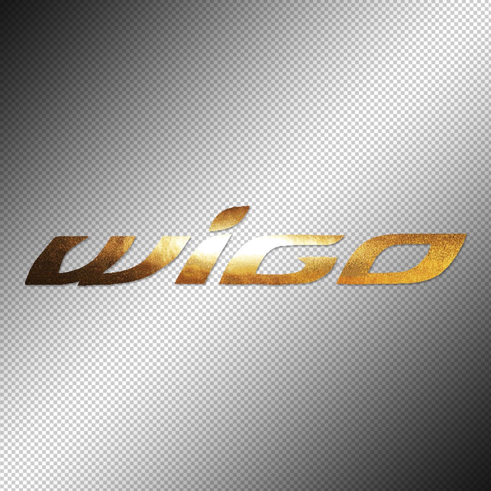 Sticker | 1X Toyota Wigo | die-cut all weather decal | 6 inches ...