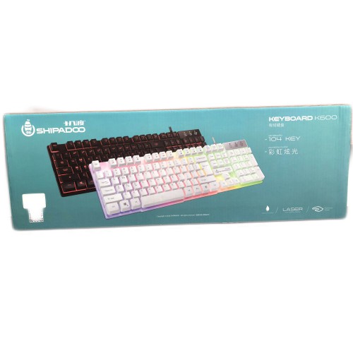 SHIPADOO K600 LED GAMING KEYBOARD | Shopee Philippines