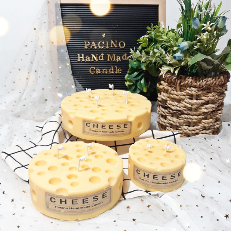 Round Cheese Scented Candle | Shopee Philippines