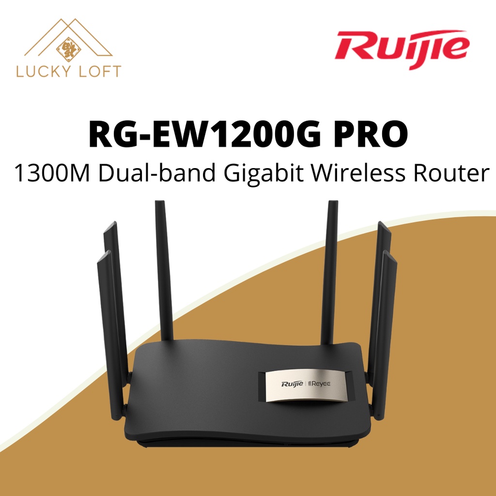 RG-EW1200G PRO 1300M Dual-band Gigabit Wireless Router | Shopee Philippines