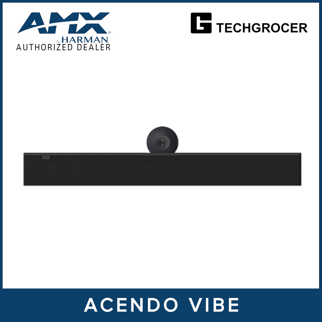 AMX Acendo Vibe Conferencing Sound Bar with Camera | Shopee Philippines