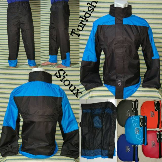 Raincoat Raincoat Jacket Sioux Light Blue Turkish Original Shioux ...