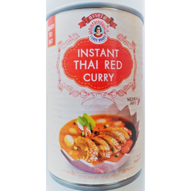 Suree Brand Instant Thai Red Curry 400ml {Made in Thailand} | Shopee ...