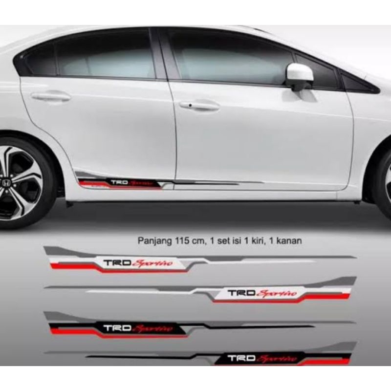 Yaris trd sportivo sticker/ trd yaris sticker/ trd sportivo sticker ...