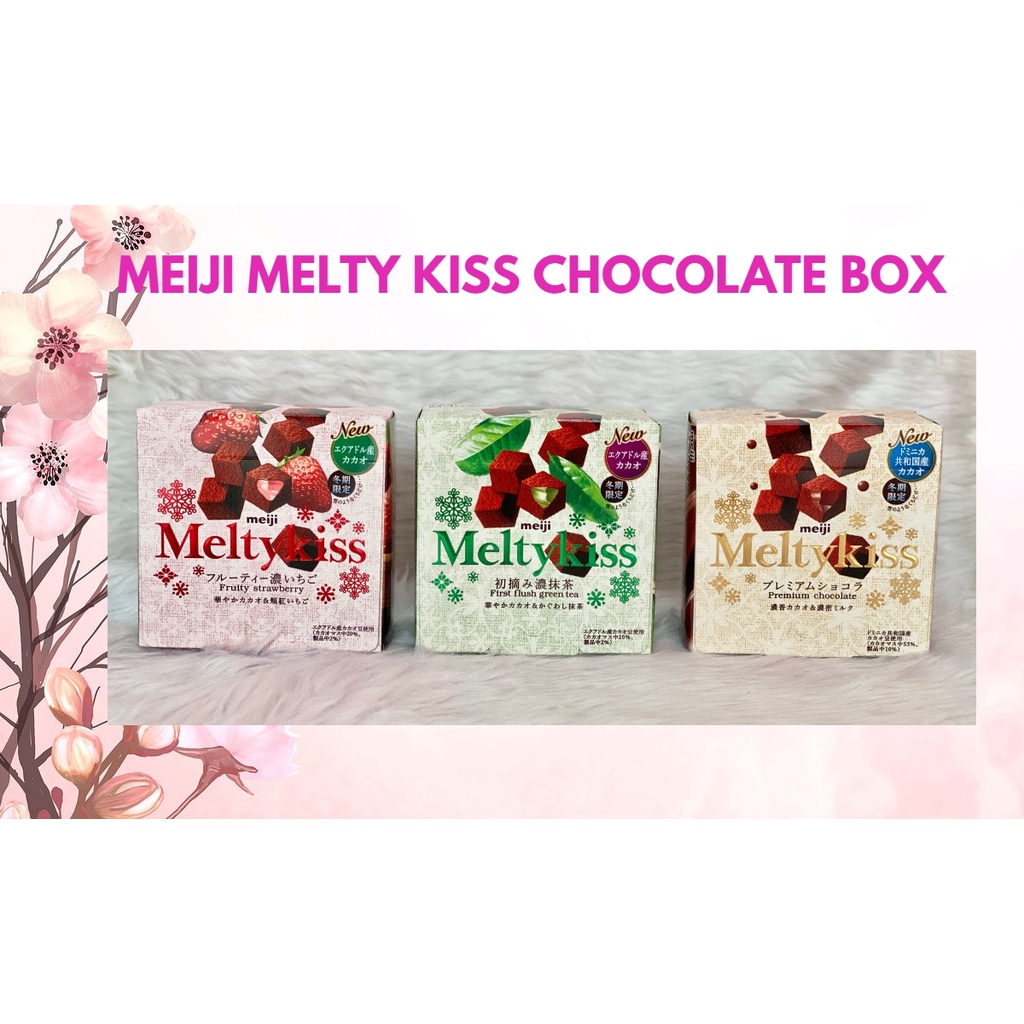 JAPAN MEIJI MELTY KISS CHOCOLATE BOX | Shopee Philippines