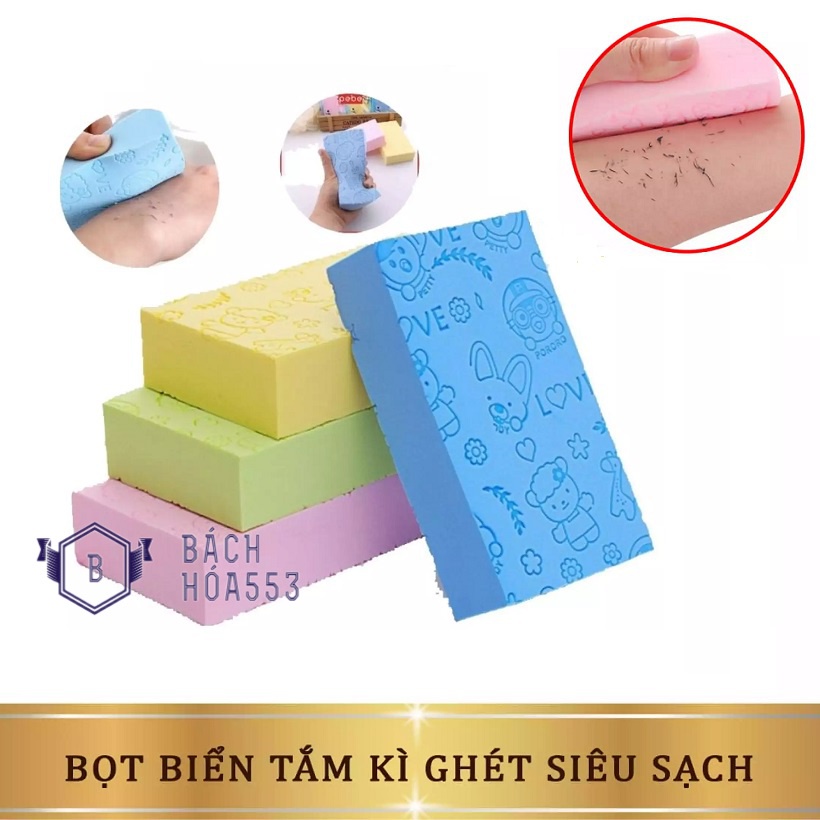 Korean Pororo Foaming Bath Sponge - Unusual Bath Sponge for Children ...