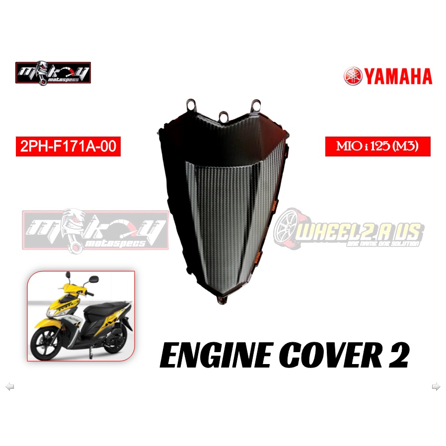 YAMAHA GENUINE ENGINE COVER 2 FOR MIO i 125 (M3) (2PH-F171A-00 ...
