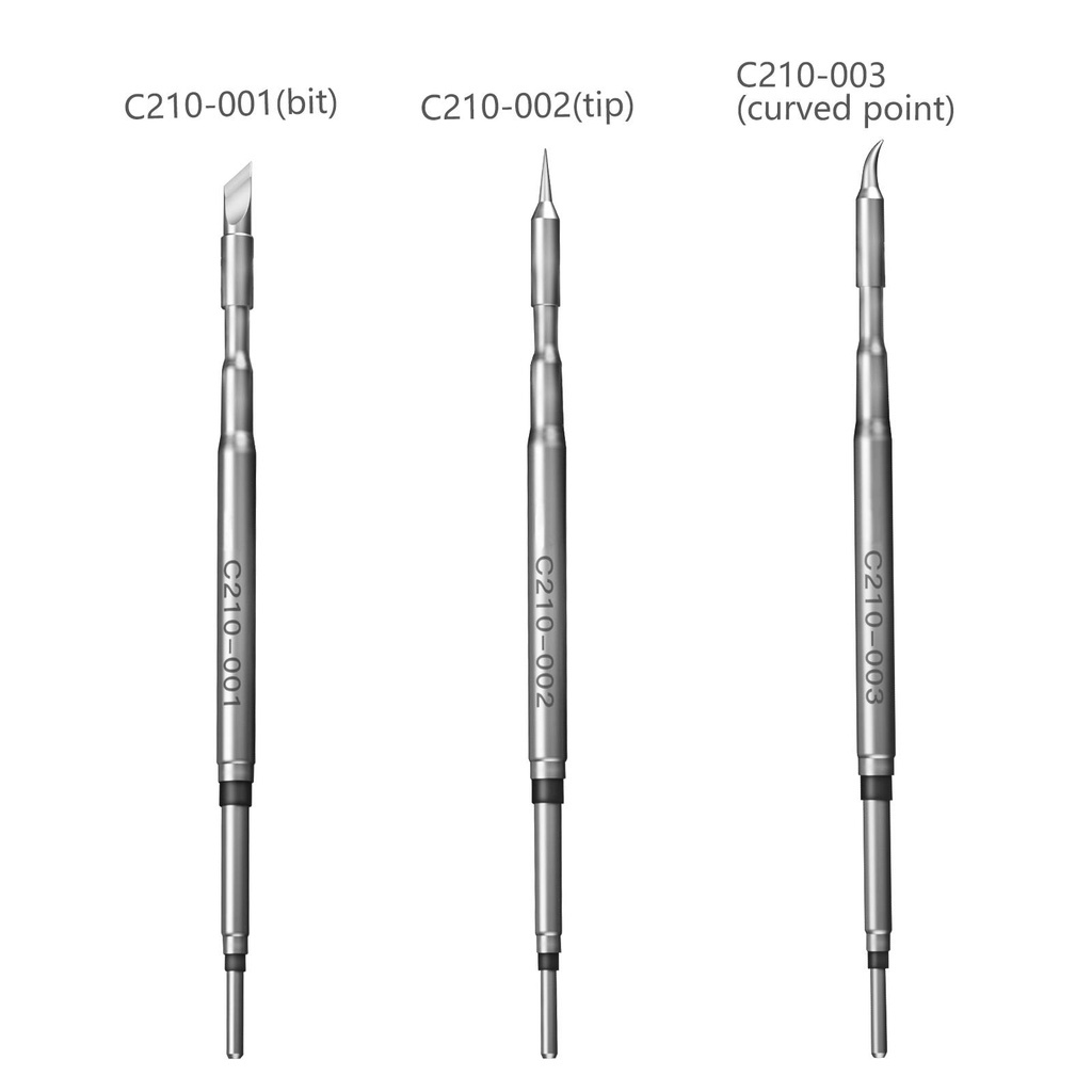 Universal JBC C210 Soldering Iron Tips Lead Free Welding Three Types ...
