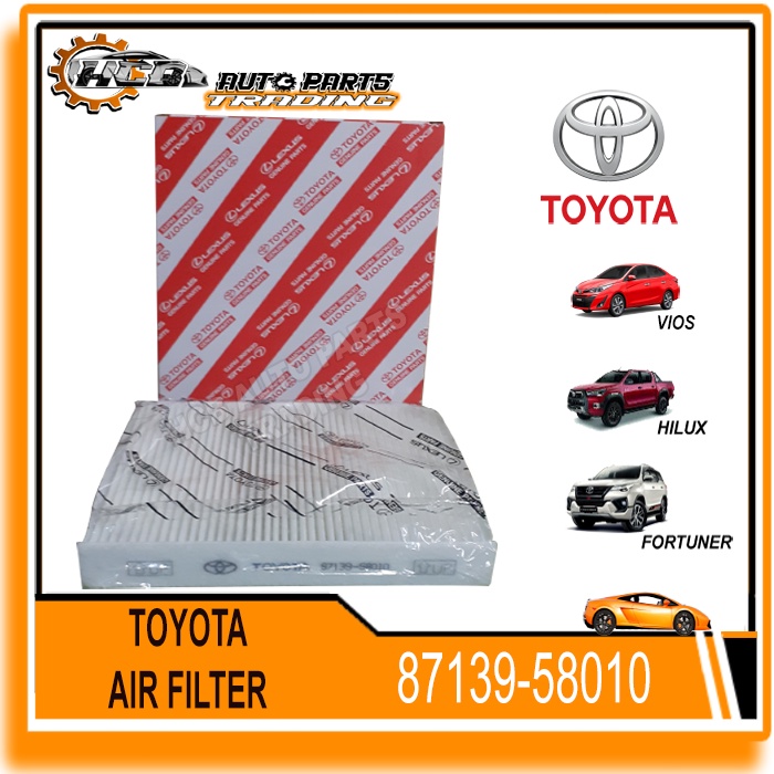 HCB TOYOTA 87139-58010 Car Air-Condition Cabin Filter for TOYOTA Vios ...
