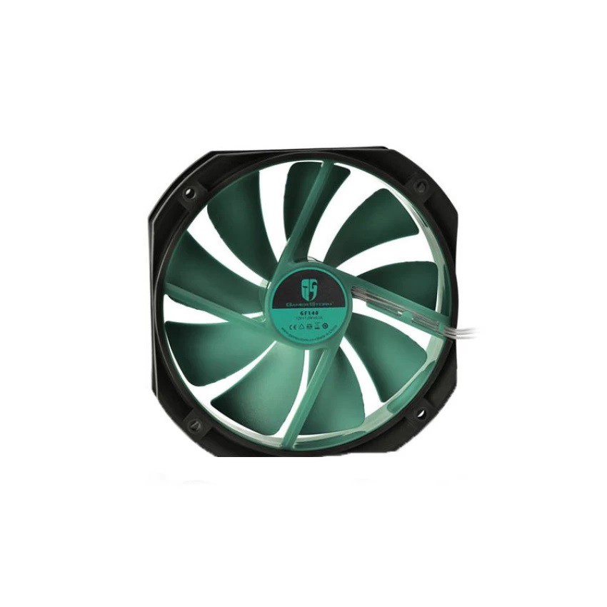 DeepCool GF140 Gamer Storm De-Vibrating TPE Cooler Fan Green | Shopee ...