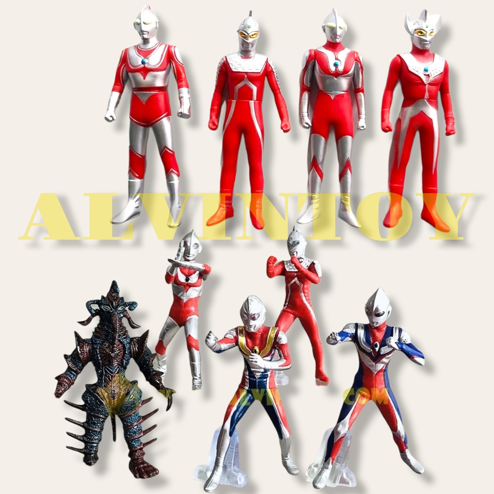 Ultraman Model-Has 5 Sets To Choose From Made Of Pvc Material Solid ...