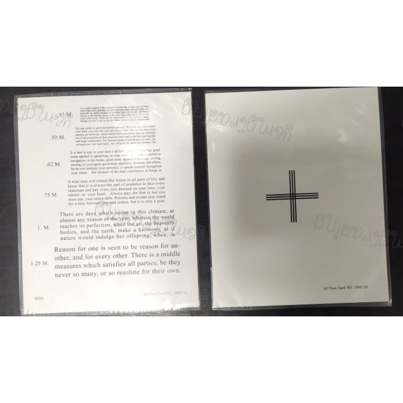 Jaeger chart & pocket eye chart | Shopee Philippines