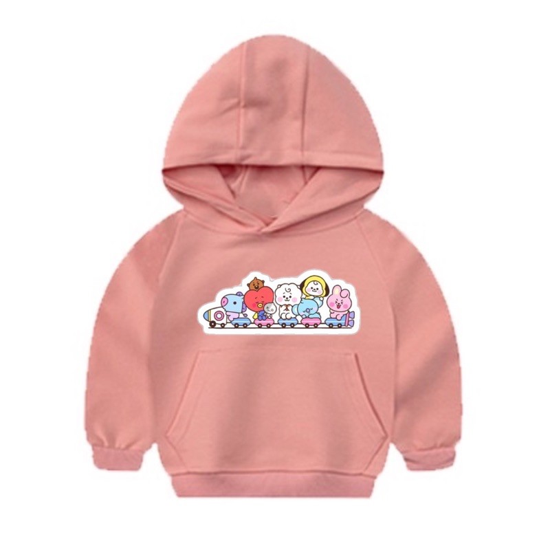 Bt21 Hoodie Jacket For kids | Shopee Philippines