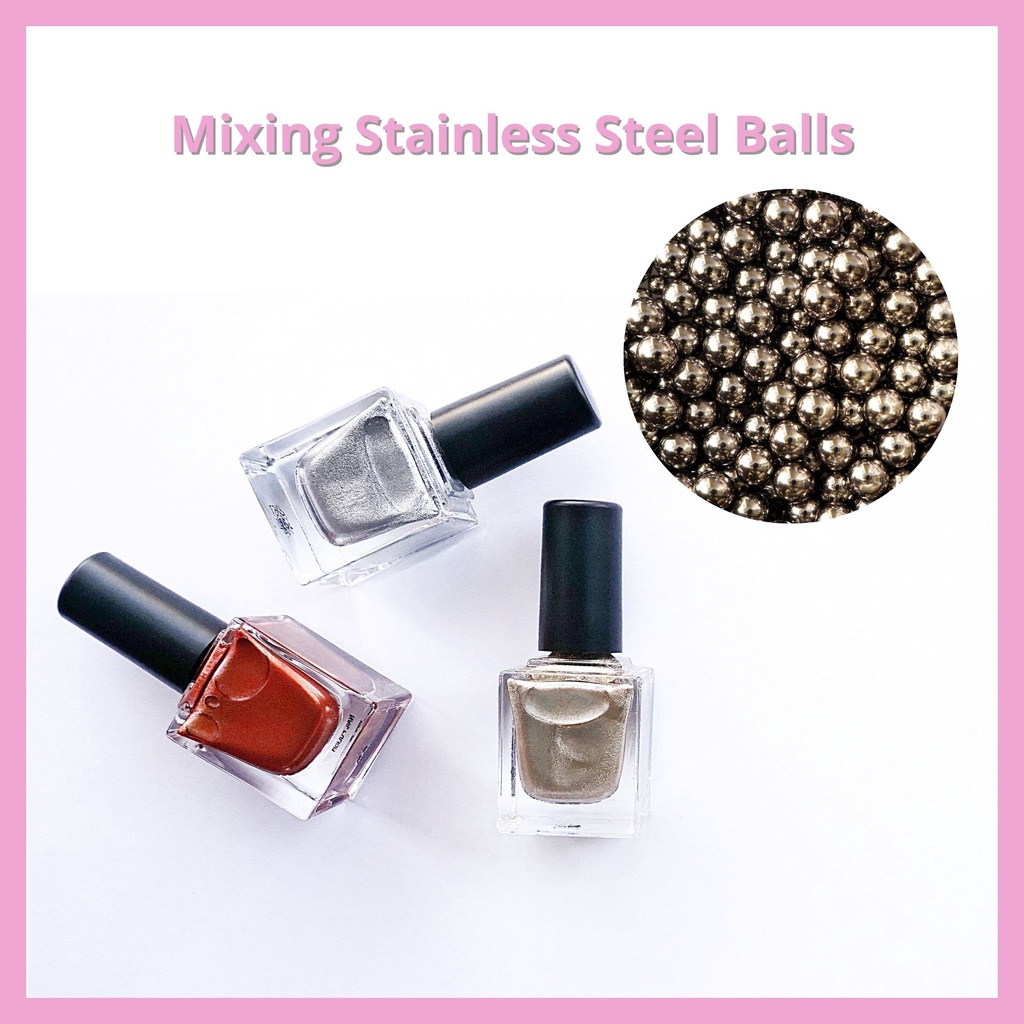 Mixing Steel Balls Nail Polish 4mm | Shopee Philippines