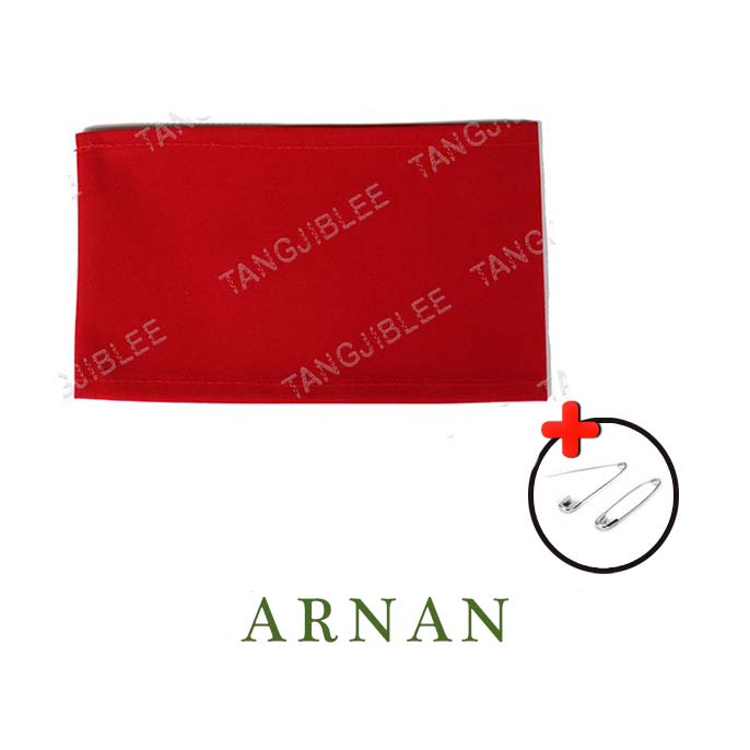 Red Colour Arm Sleeve Operation With Brooch Officer Armband | Shopee ...