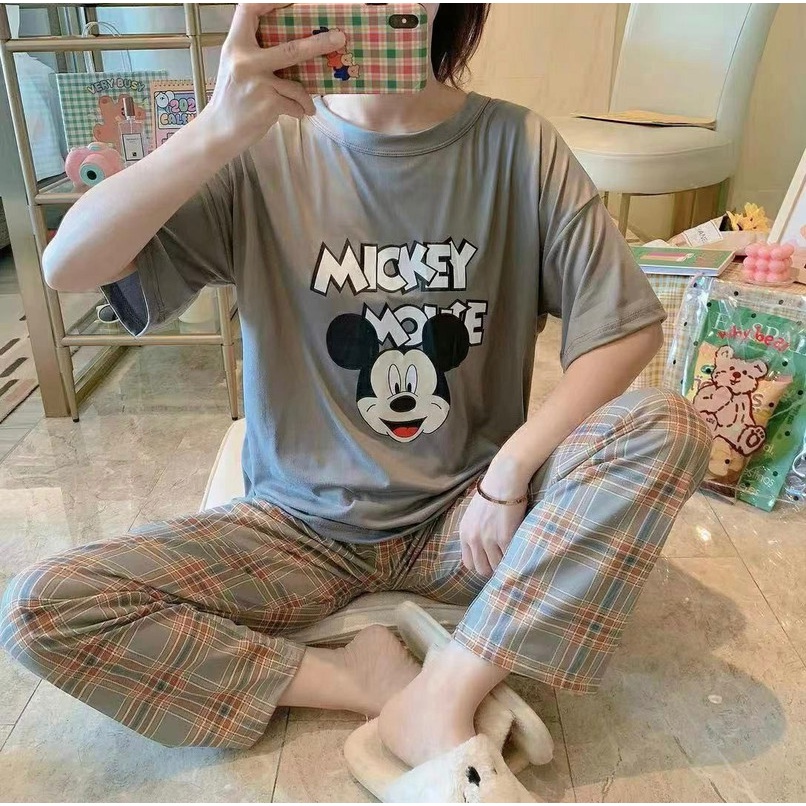 81 Set Mickey Mouse Gray CP | Shopee Philippines