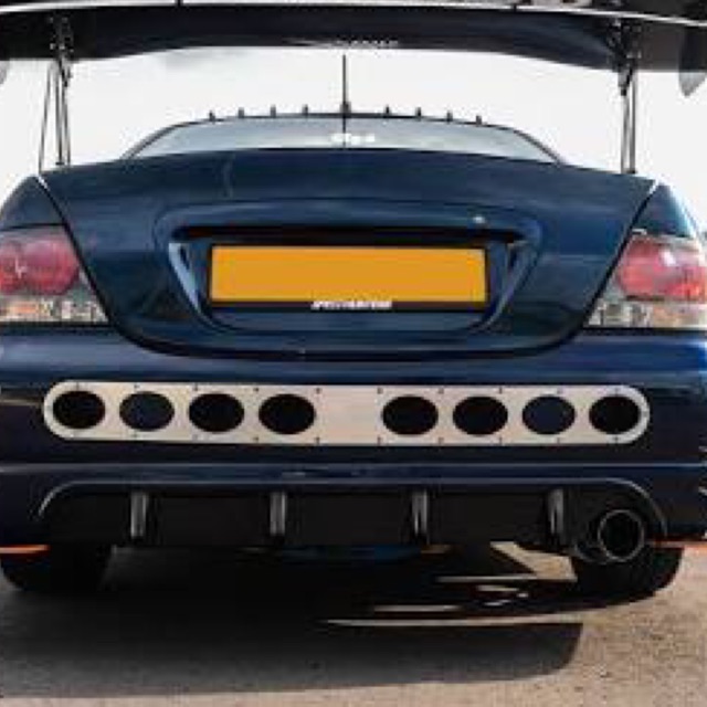 Speedholes for rear bumpers (silver) | Shopee Philippines