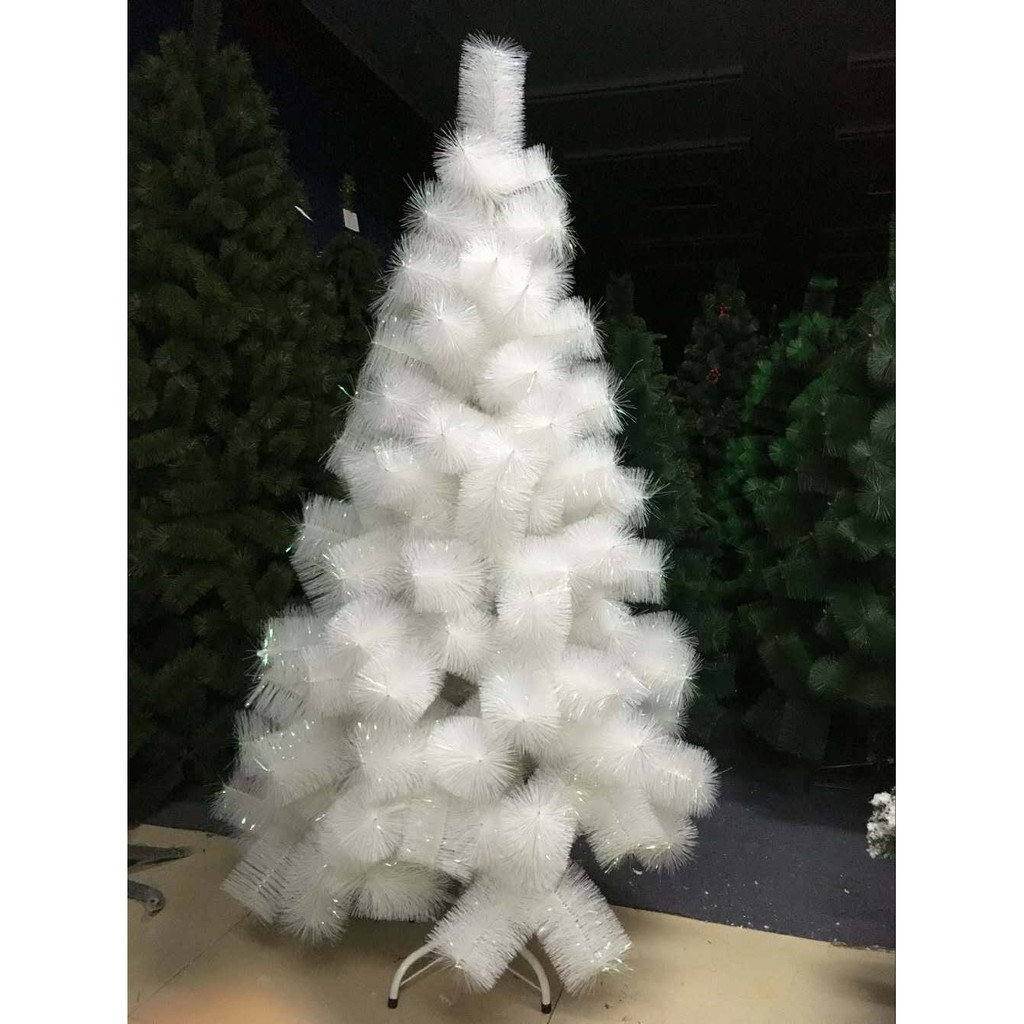 Christmas tree 150cm(5FT) White /christmas decor/White pine needles ...