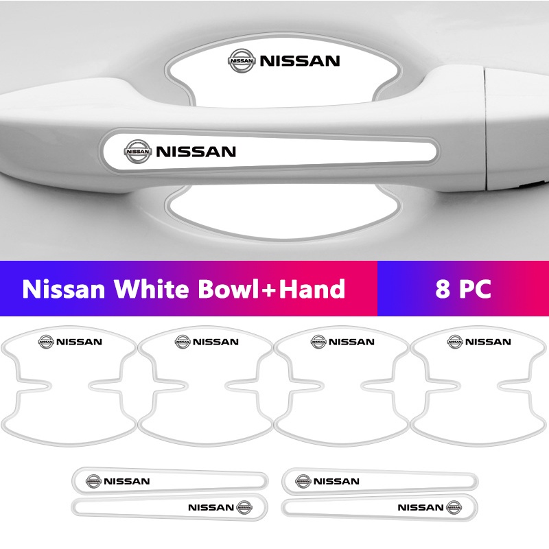 Sieece Car Door Handle Protector Auto Door Bowl Film Anti-Scratch ...