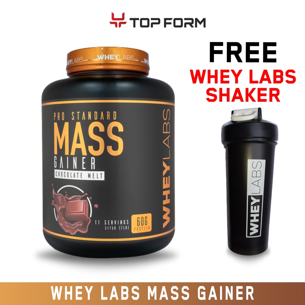 Wheylabs Pro Standard Mass Gainer 7lbs | Shopee Philippines