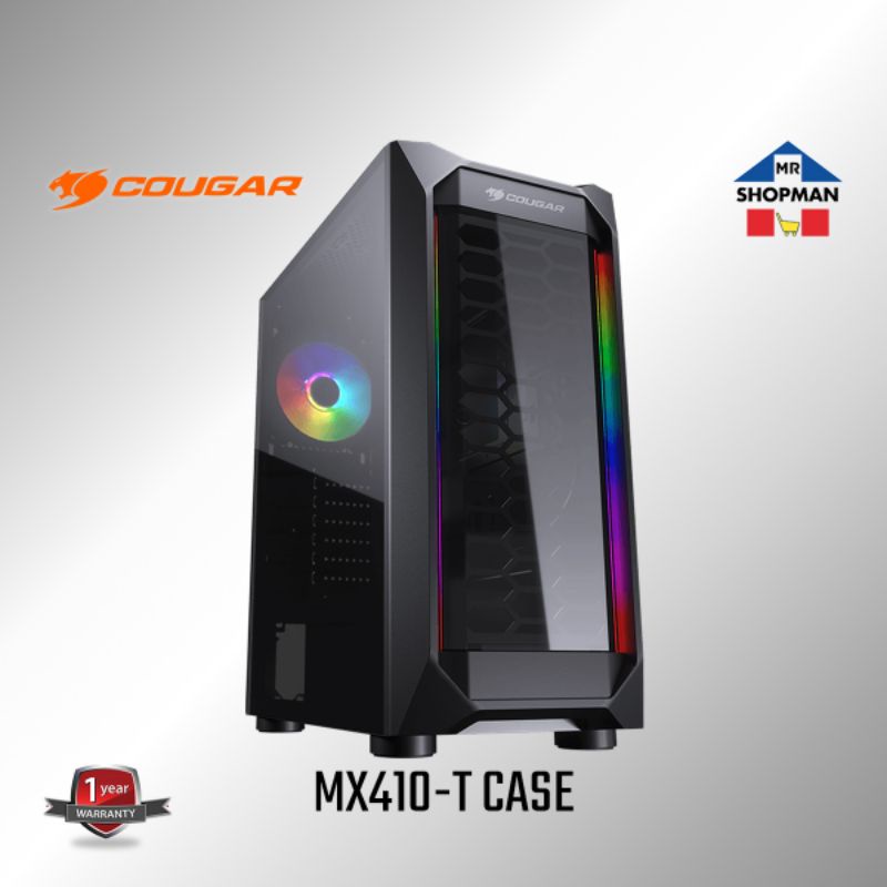 Cougar MX410 T / MX 410 Mesh G Rgb ARGB Desktop Computer PC Case ...
