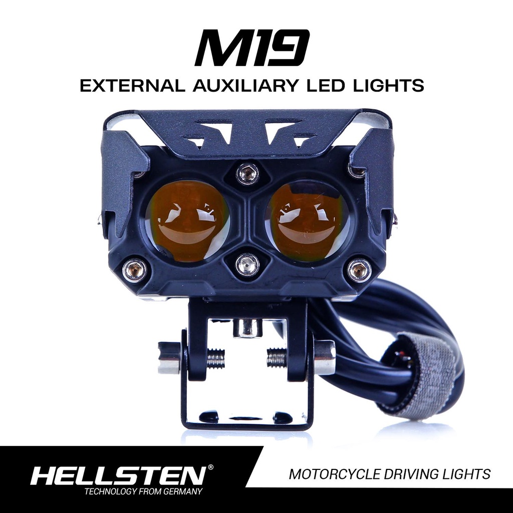 HELLSTEN LED Auxiliary for Motorcycles- M19 (2 PCS/PER PAIR) | Shopee ...