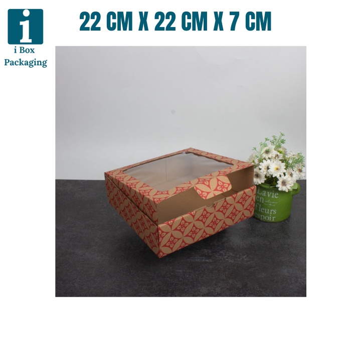 [ 10 pcs ] Marble Cake Box Bolu Dus Lapis Legit Packaging Hampers ...