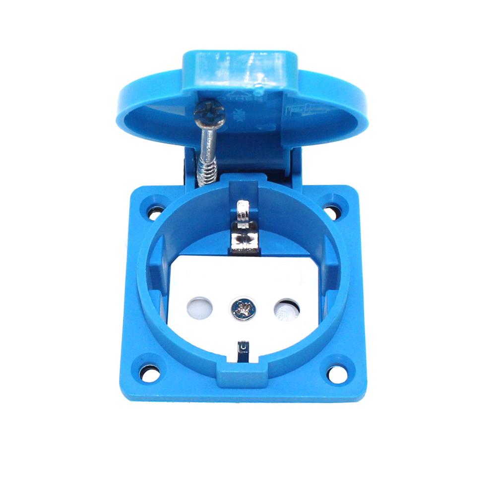 EU European Power Female Socket Waterproof IP54 Industrial AC ...