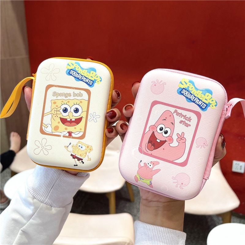 Cute SpongeBob Patrick Star Hard Disk Case Portable HDD Protection Bag ...