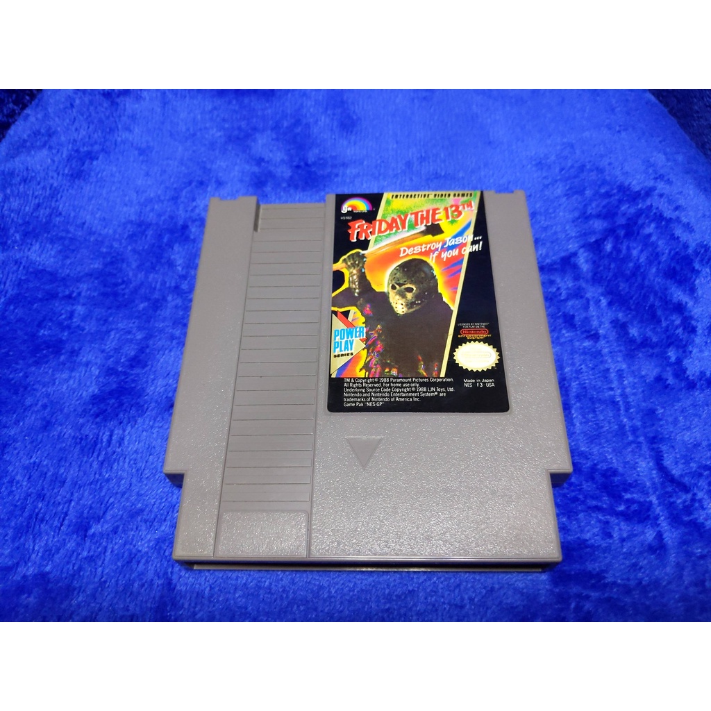 Friday the 13th-NES-US-Game-Good | Shopee Philippines