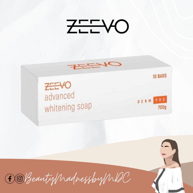 Zeevo Advanced Whitening Soap (10pcs per box) | Shopee Philippines