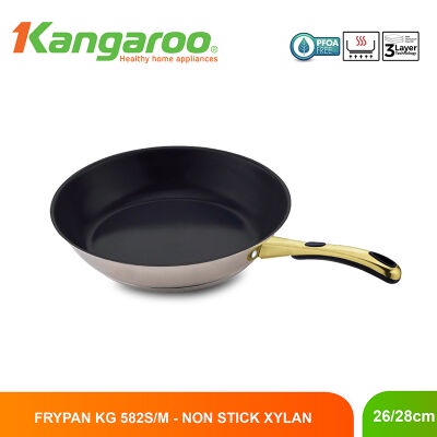 Kangaroo Fry Pan 26 cm Frying Pan/Frying Pan/Teflon Non-Stick Cookware ...